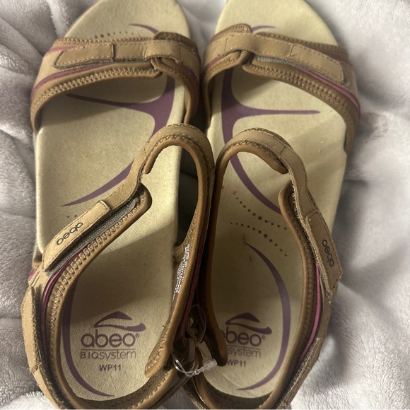 Abeo | Shoes | Abeo Sandals Goleta Ladies Adjustable Velcro Comfort ...